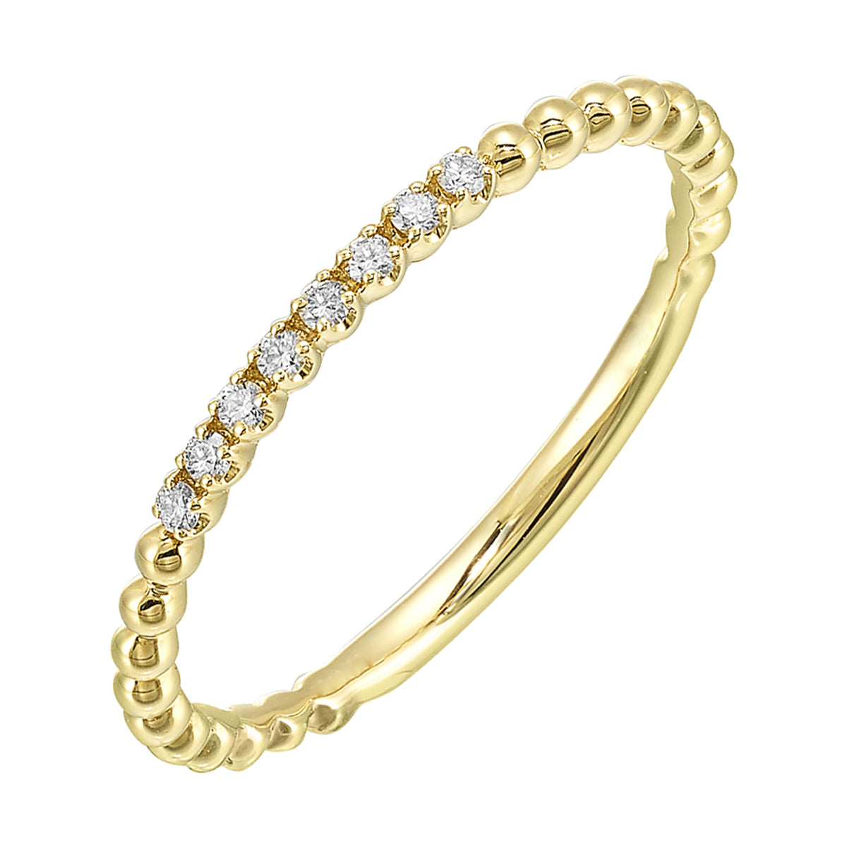 14Kt Yellow Gold Diamond 1/20Ctw Ring – Diamond Vault of Troy
