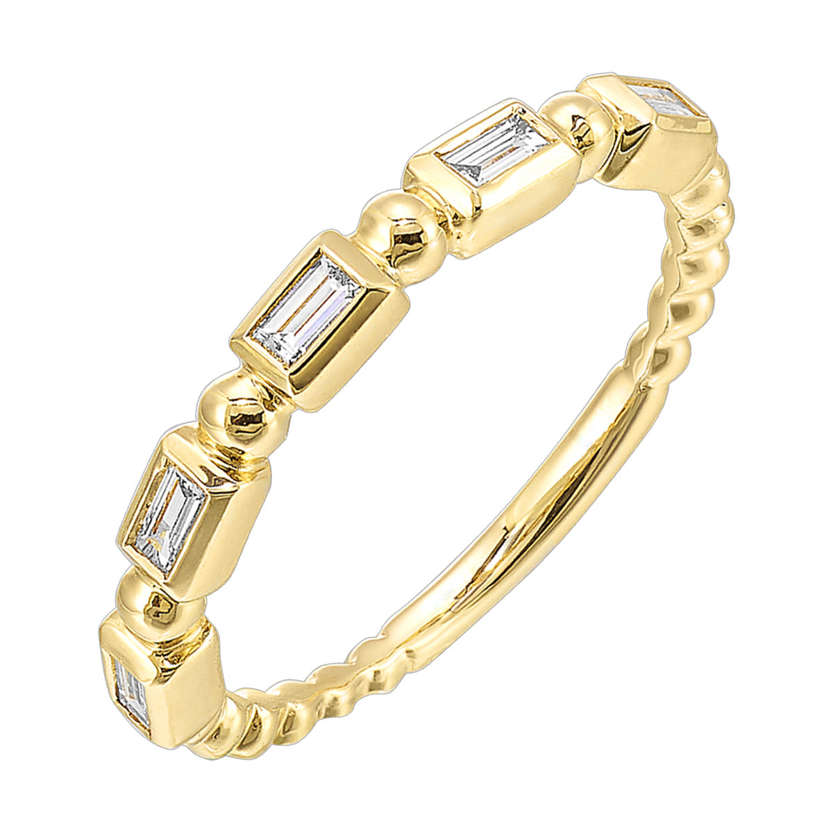 14Kt Yellow Gold Diamond 1/5Ctw Ring – Diamond Vault of Troy